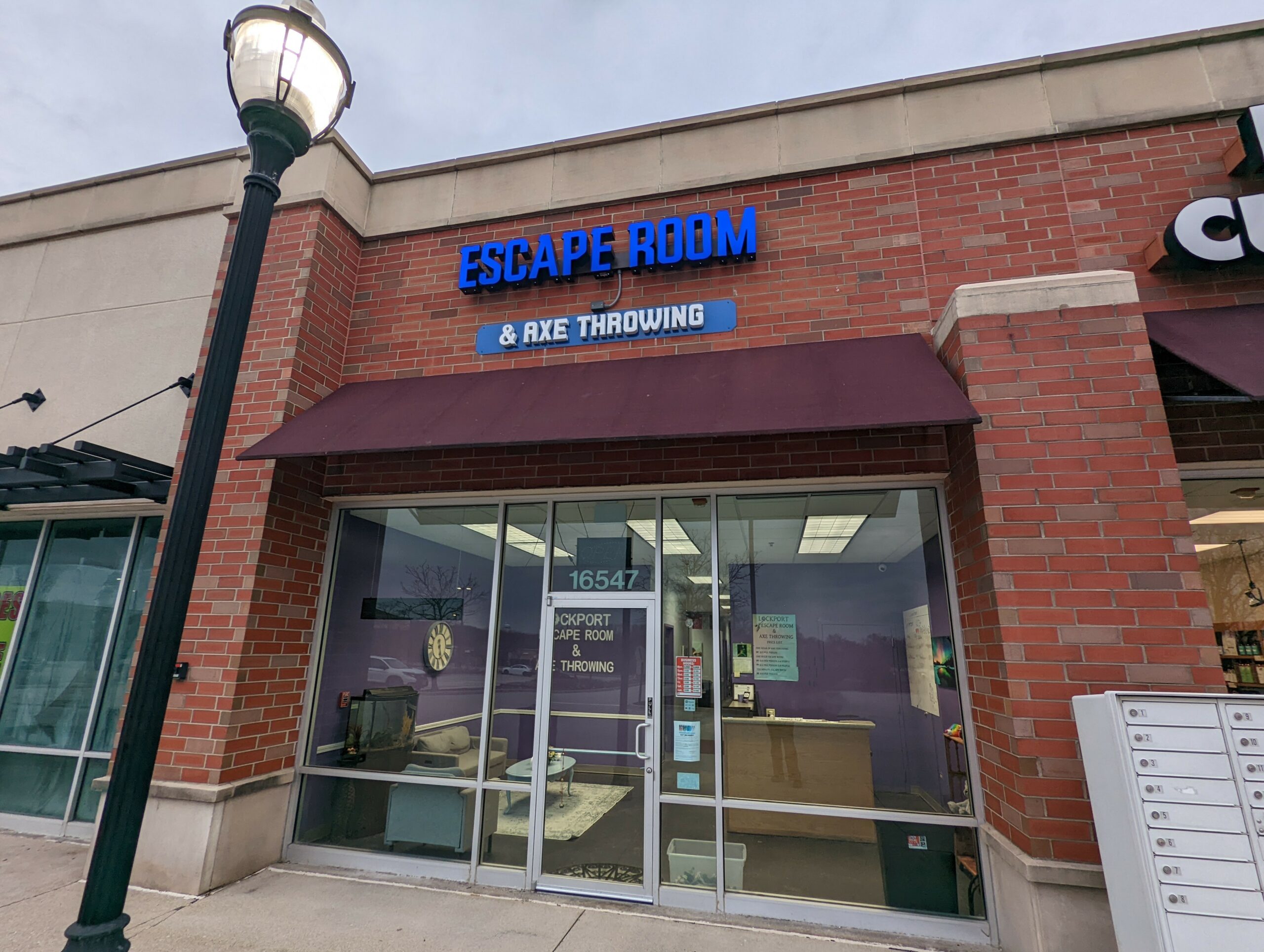 Lockport Escape Room and Axe Throwing